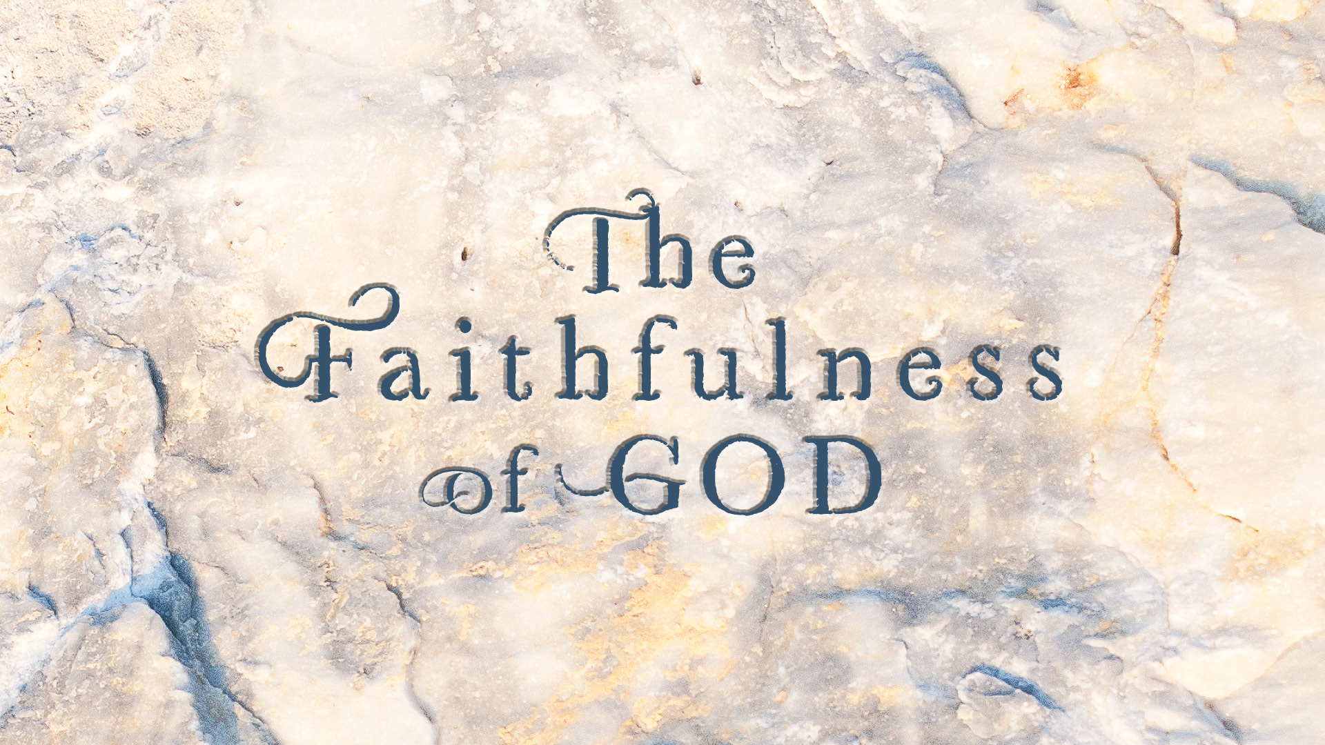 The Faithfulness of God Archives | West Shore Free Church