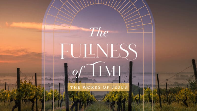 The Fullness of Time: The Works of Jesus Archives | West Shore Free Church