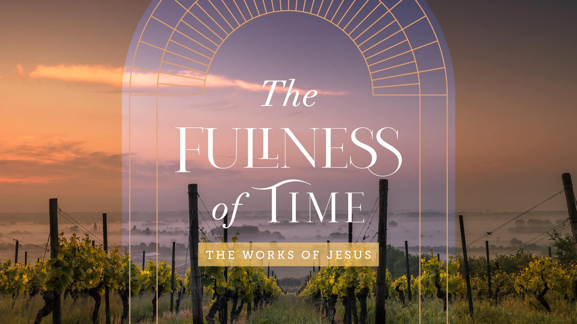 The Fullness of Time: The Works of Jesus Archives | West Shore Free Church